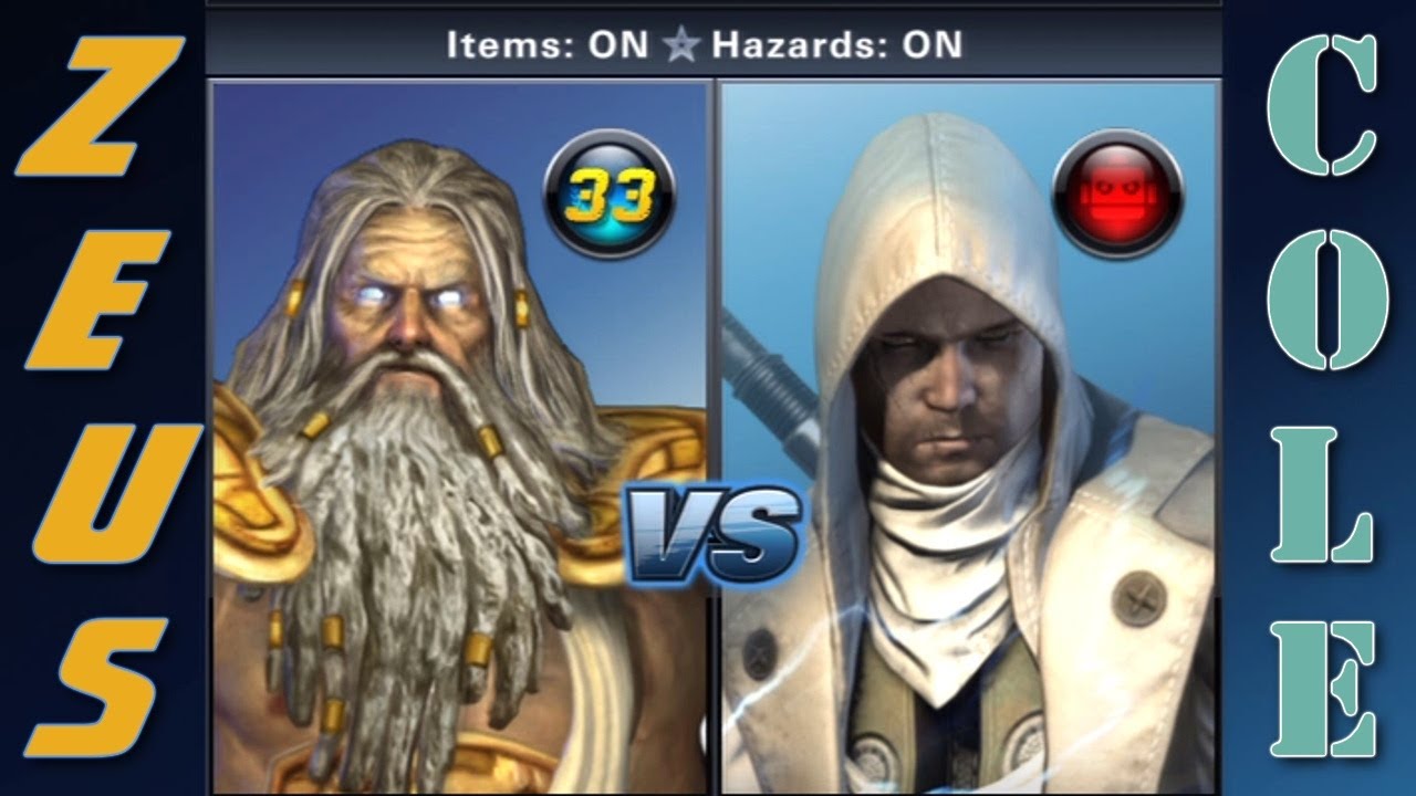 God of War vs inFAMOUS - Zeus vs Cole - Electricity vs Thunder - Greek ...