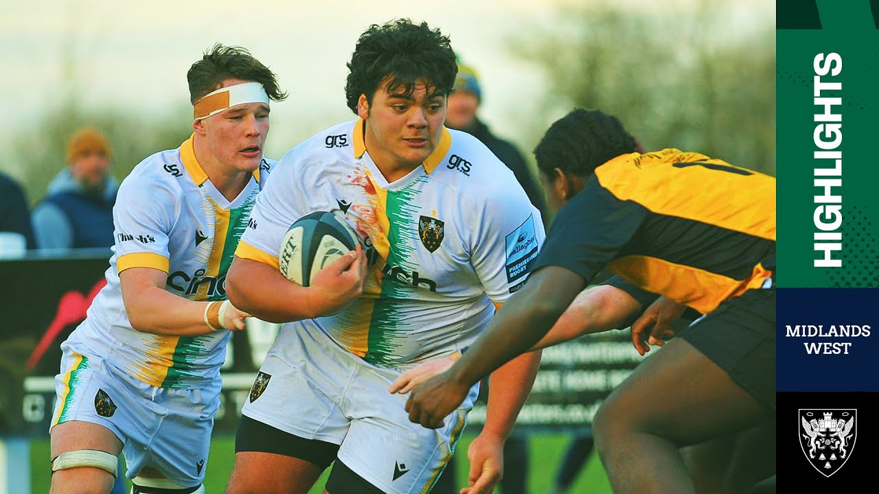 U18 Highlights // Midlands Central v Northampton Saints - YouTube