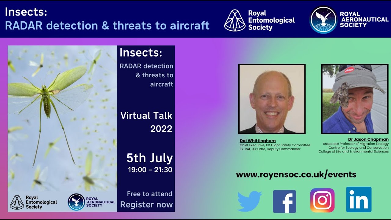 Insects: RADAR Detection and Threats to Aircraft – Virtual Talk 2022 ...