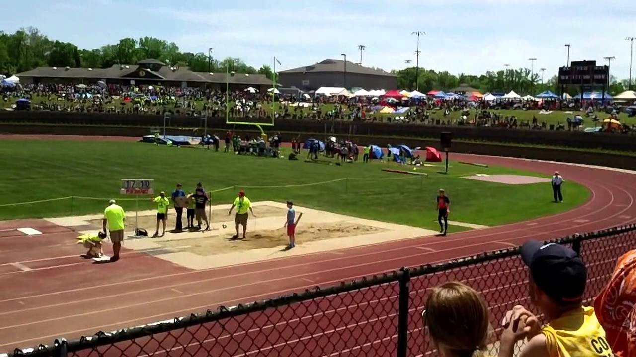 19 feet and one half inch long jump, 8th grade Illinois State Track ...
