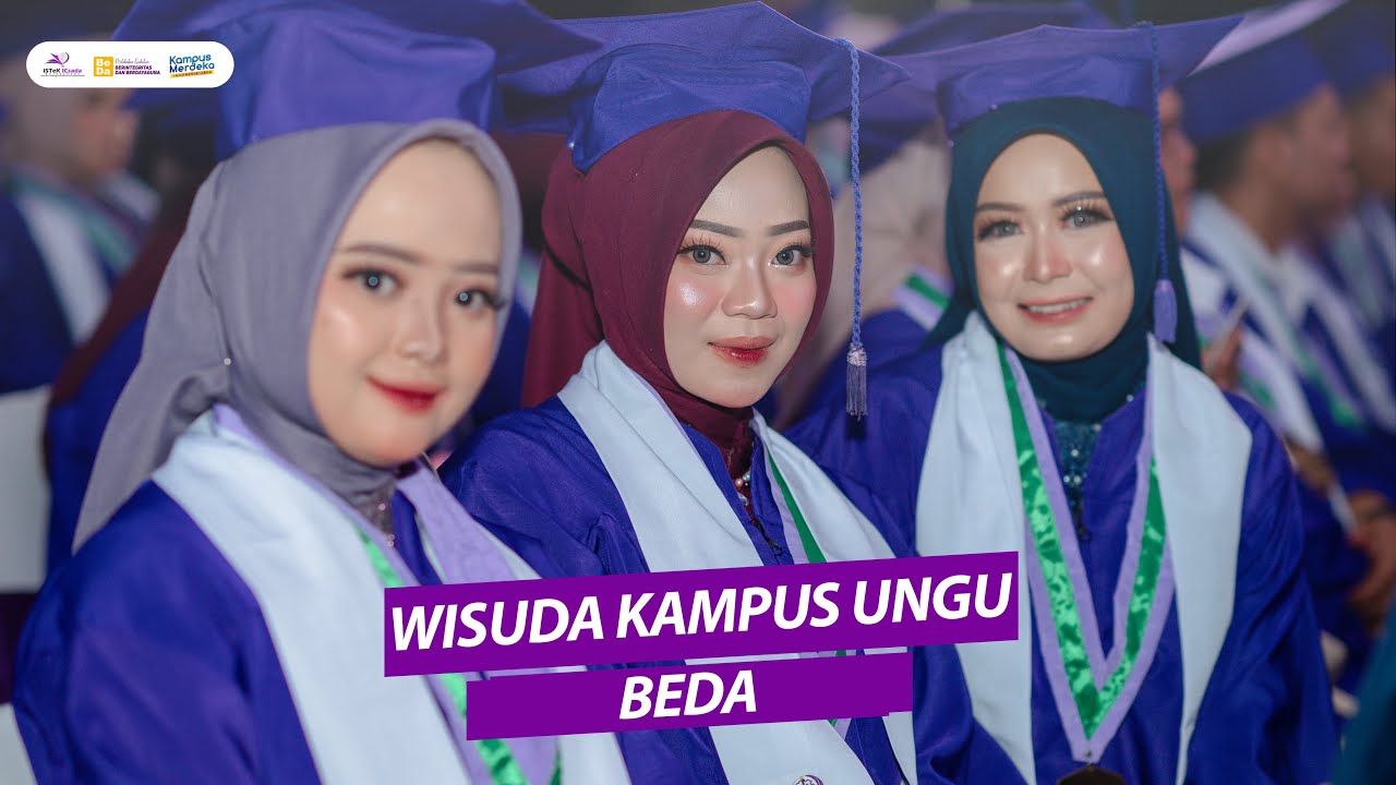 WISUDA KAMPUS UNGU BEDA - YouTube