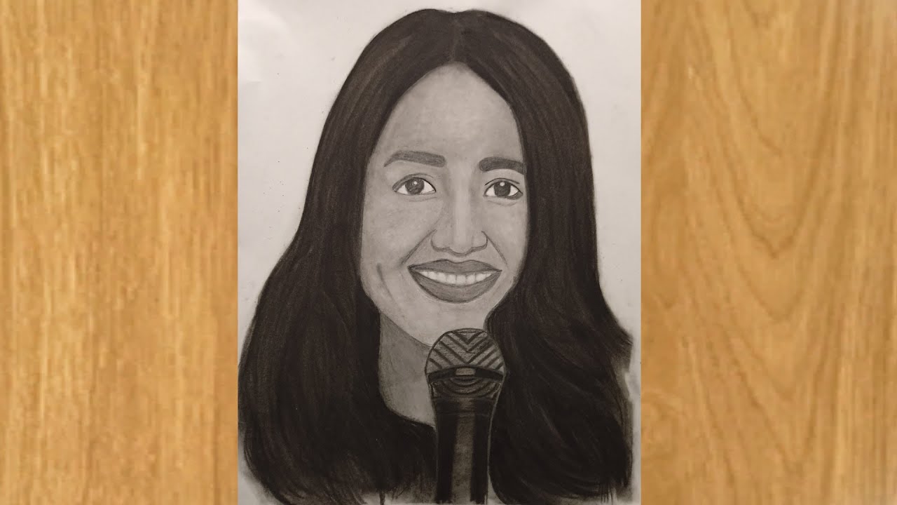 Neha Kakkar || how to draw neha kakkar face || step by step very easy ...