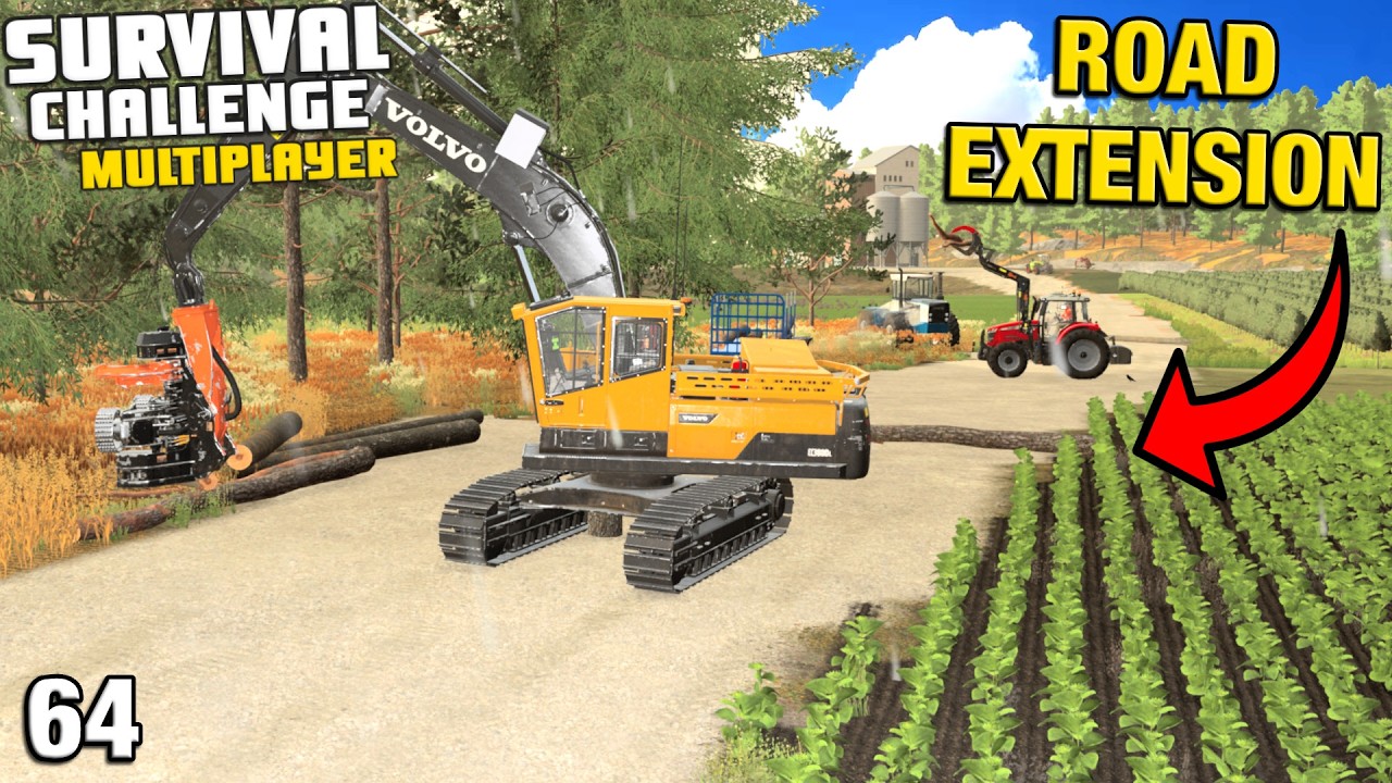 EXPANDING THE ROAD NETWORK AND BUILDING BAKERY Survival Challenge ...