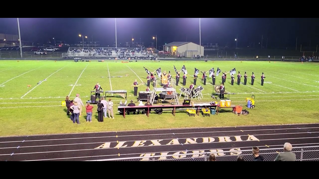 Alexandria Monroe Marching Tigers - Halftime - September 29, 2023 - YouTube