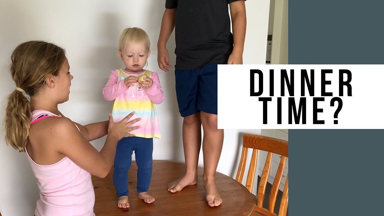 Kids Standing On My Dinner Table - YouTube