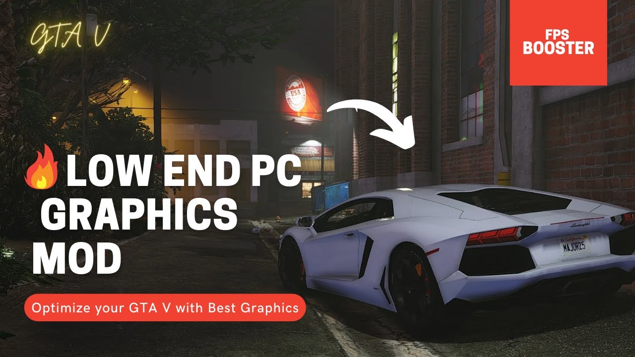 🔥Its Awesome !! GTA V graphics mod | for Low end pc's | Intel HD ...
