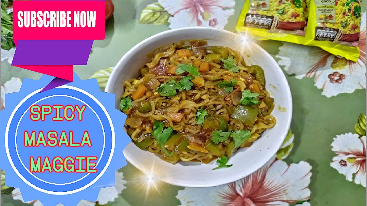 Spicy masla maggie|| maggi वानाने की रेसिपी ||kitchen room| - YouTube