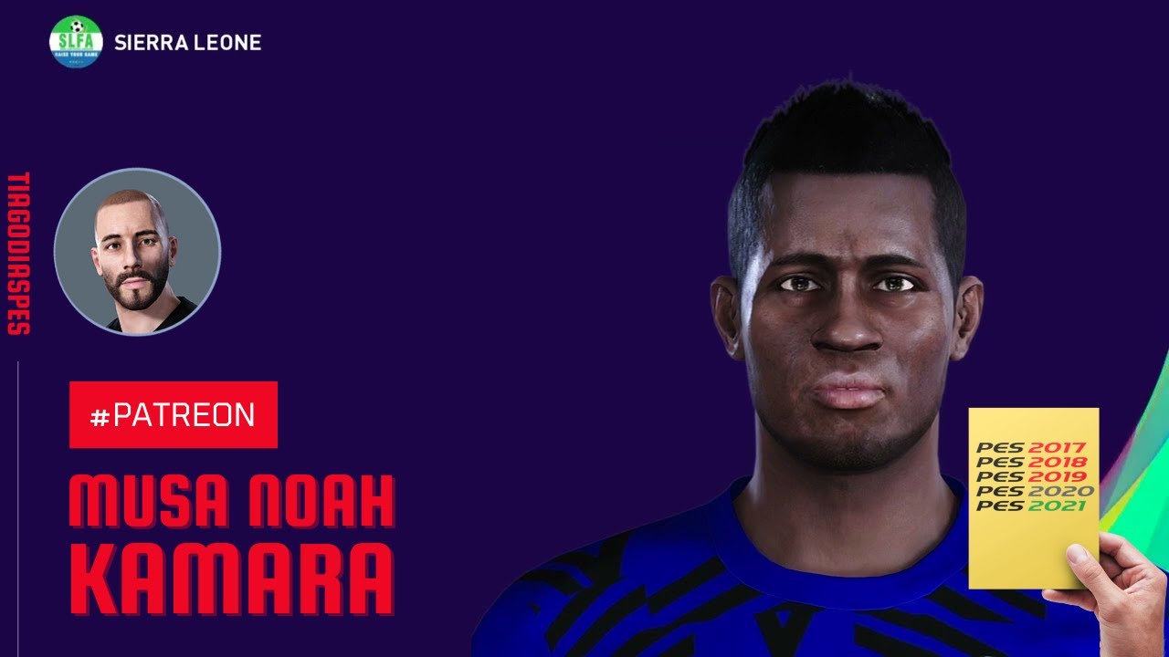 Musa Noah Kamara @TiagoDiasPES (Bo Rangers, Al Ittihad) Face + Stats ...