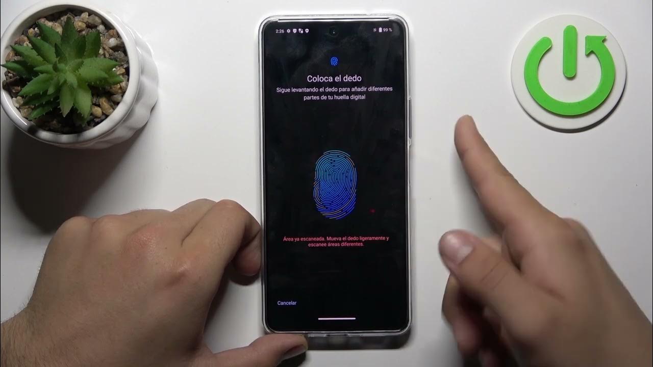 Cómo añadir huella digital en Vivo Y36 - YouTube