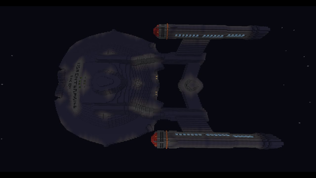 Minecraft USS Enterprise NX01 - YouTube