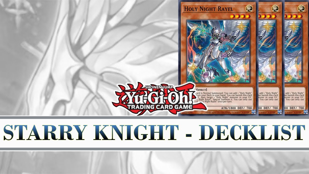 Decklist Starry Knight - Abril 2021 - YouTube