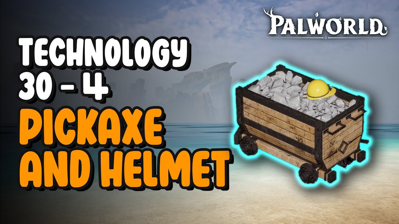 30-4 Pickaxe and Helmet | Palworld - YouTube