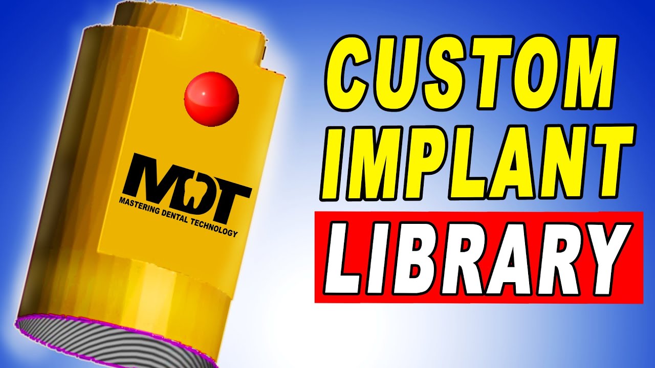 Create Your Own Digital Design & Scan Body Library for Exocad - YouTube