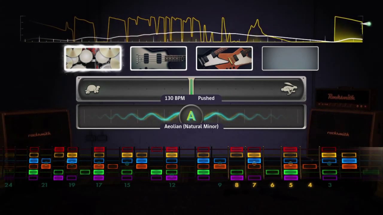Jamming in Rocksmith Session Mode with marqueA2 - YouTube