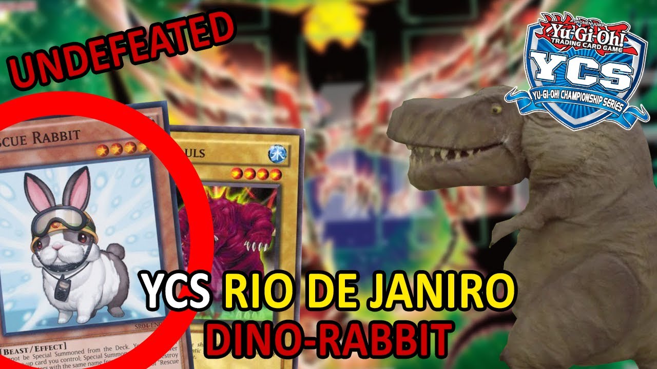 DINO RABBIT UNDEFEATED YCS RIO DECK PROFILE - YouTube