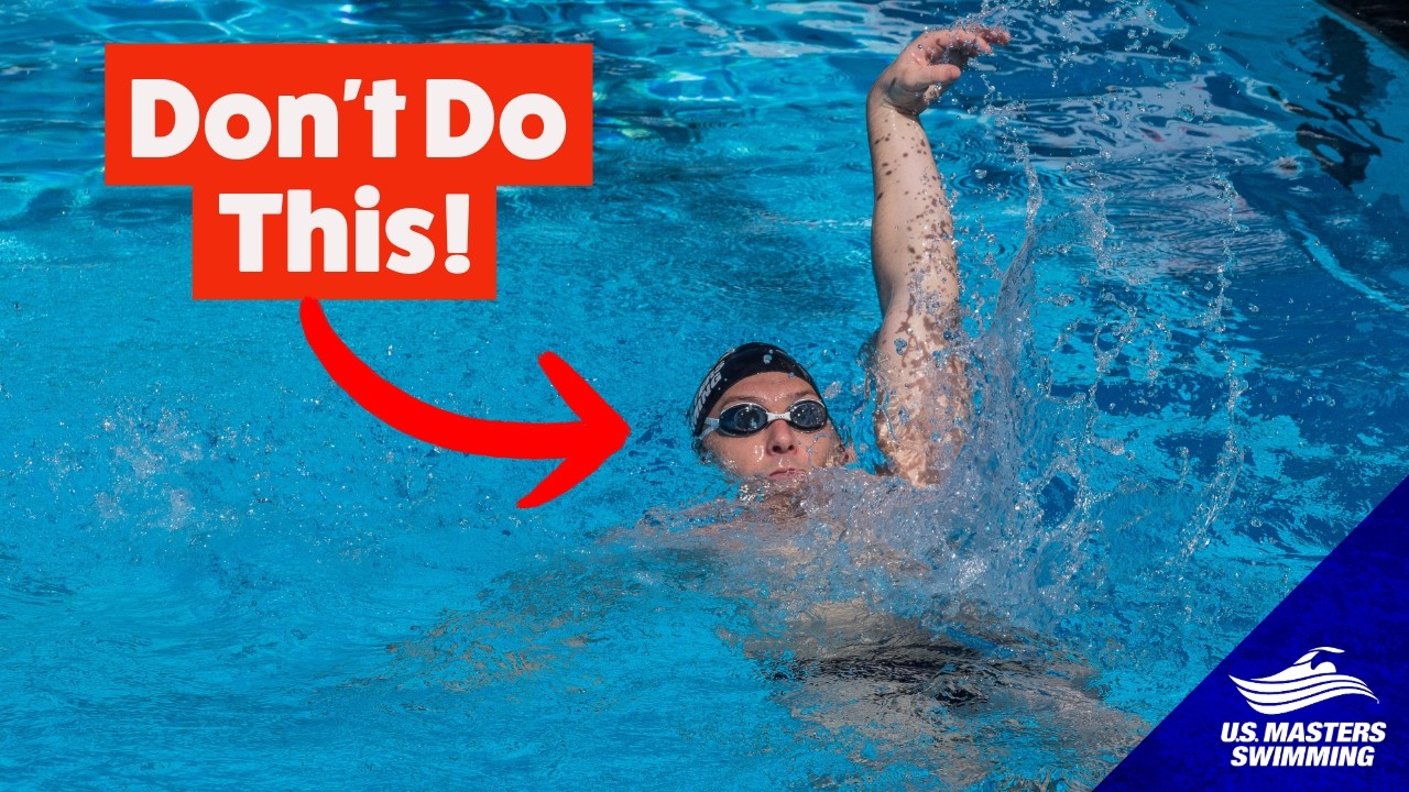 Fix These 4 Common Mistakes to Improve Your Backstroke Technique - YouTube