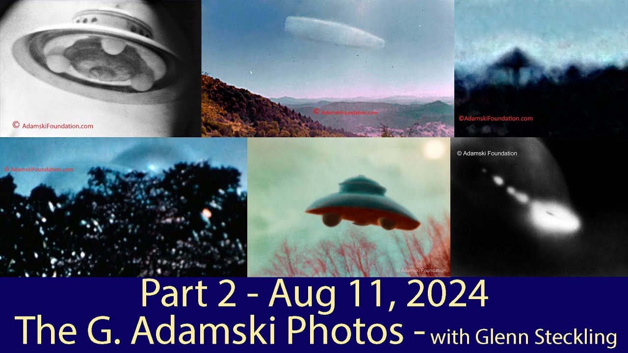 The Remarkable George Adamski UFO Photos - Part 2 - YouTube