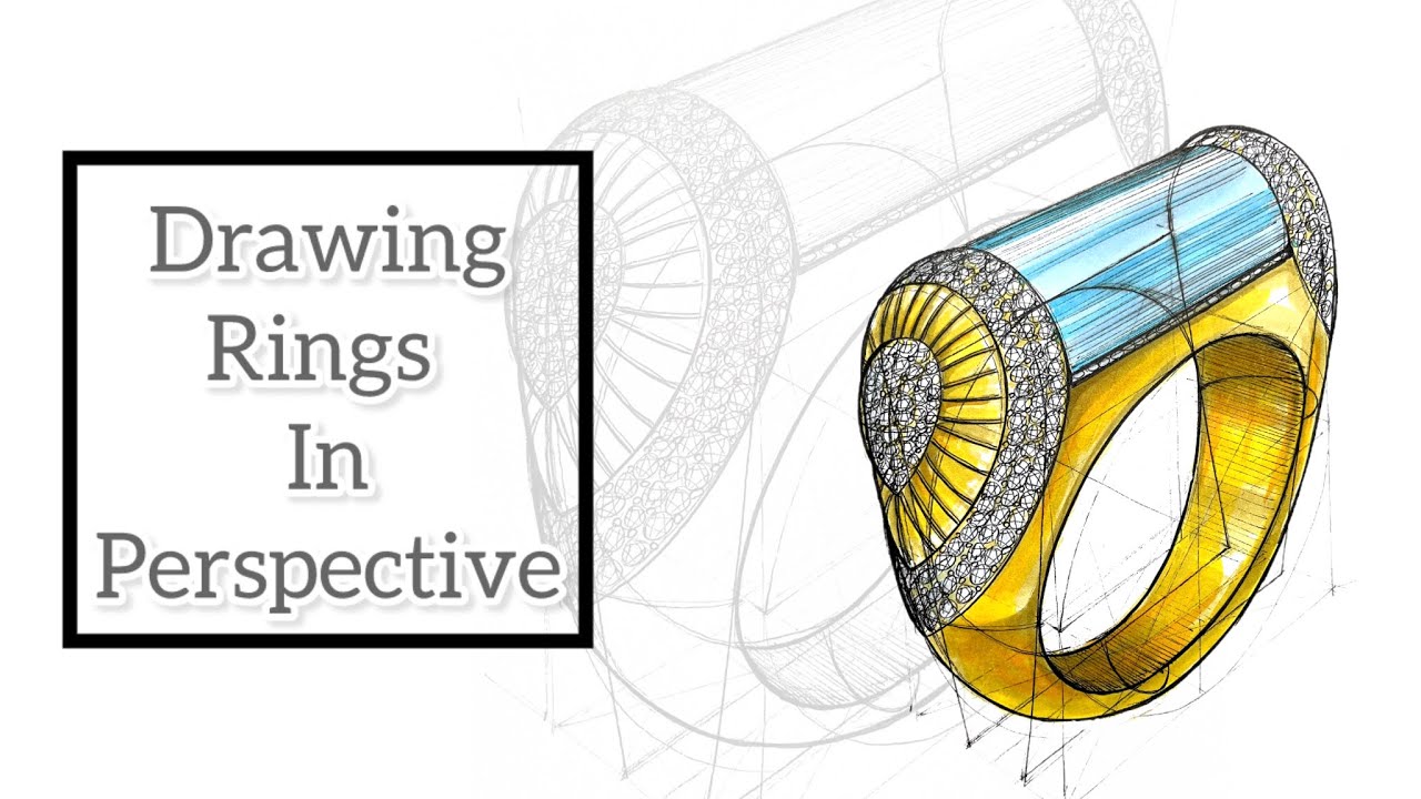 How to draw this interesting ring? - YouTube