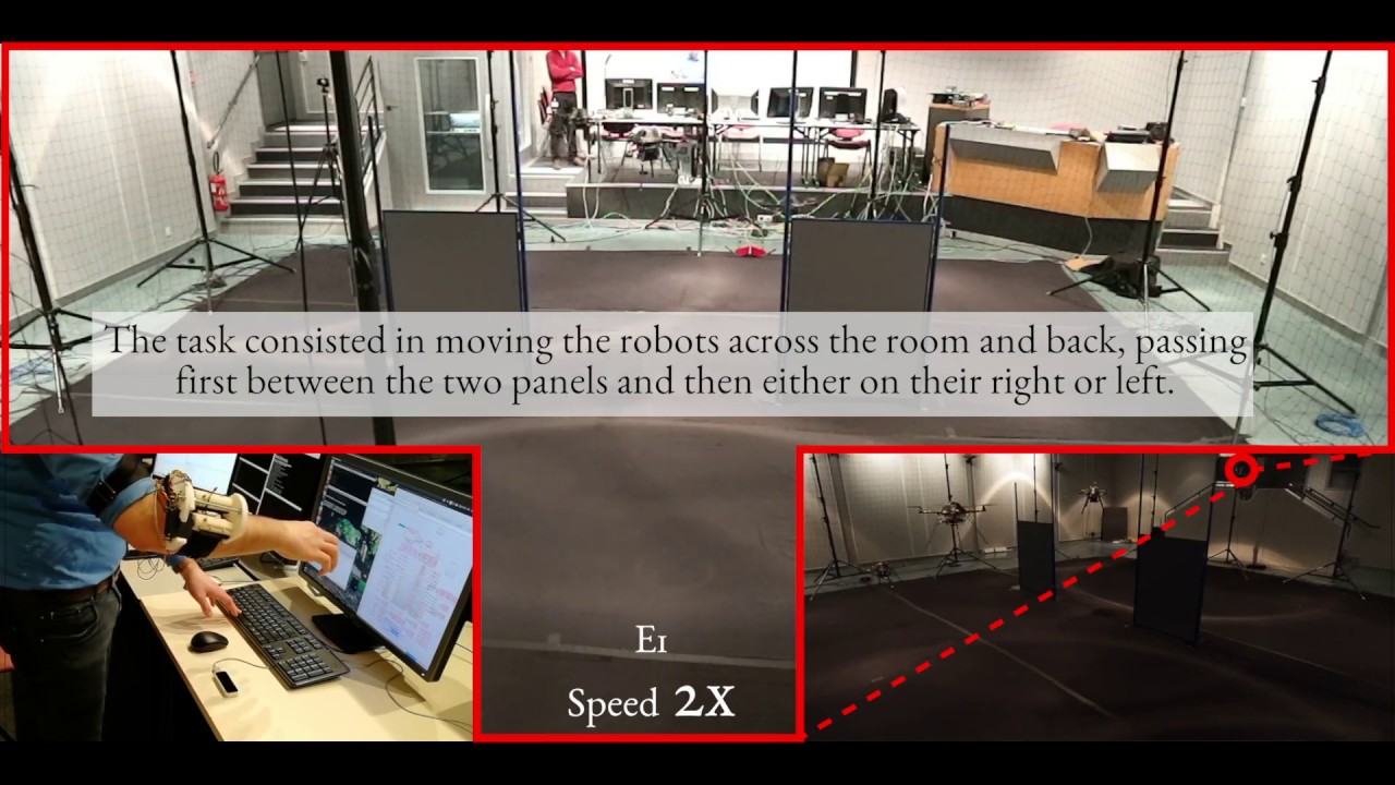 Connectivity-Maintenance Teleoperation of a UAV Fleet with Wearable ...