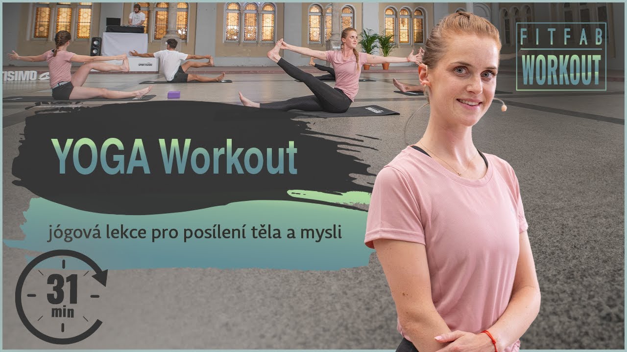 YOGA Workout | FITFAB Workout (dynamická jóga) - YouTube