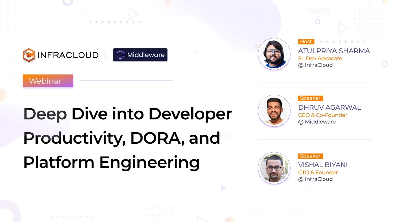 Deep Dive into Developer Productivity, DORA, and Platform Engineering - Platform Engineering ...