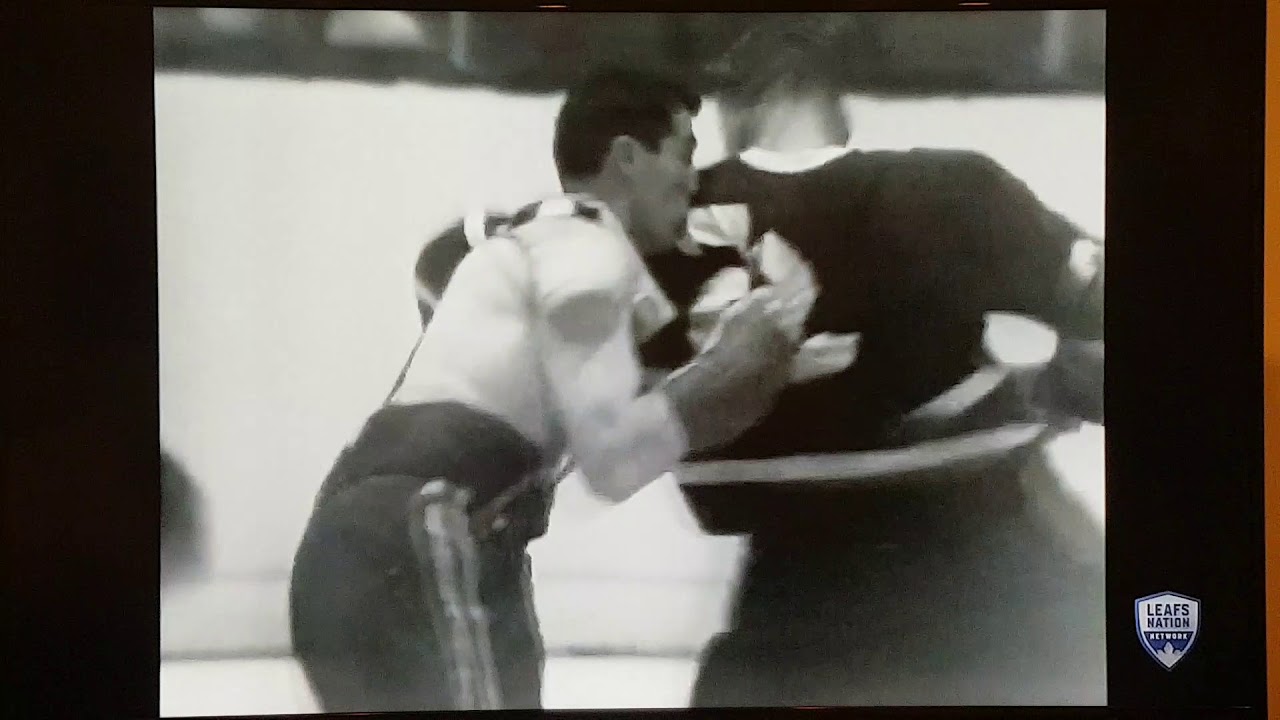 Best hockey fight of all time! Toronto and Montreal 1967. - YouTube