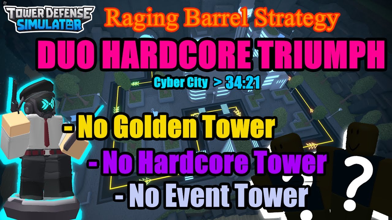 Cyber City - RAGING BARREL STRAT - DUO | NST | No Hardcore/Golden Tower ...