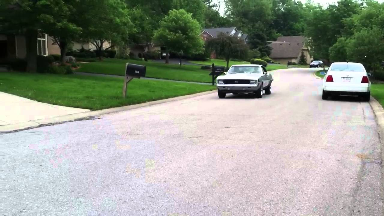 1969 Camaro 1st gear roll with cammed LS2 - YouTube