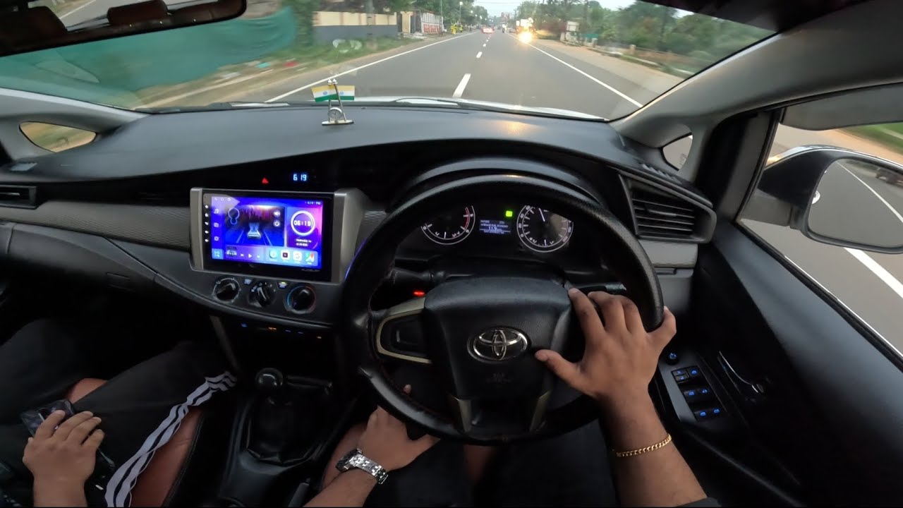 Toyota Innova Crysta [2.4L 148BHP] | 4K | - POV Test Drive - YouTube