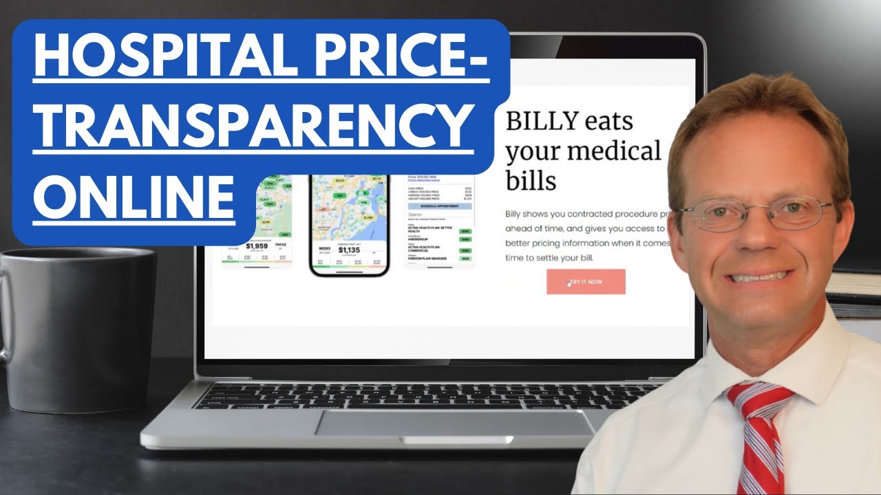 Hospital Price Transparency Website TryBilly.App - YouTube
