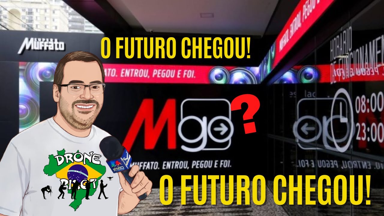 PRIMEIRO MERCADO AUTÔNOMO DO BRASIL - O FUTURO CHEGOU! Muffato Go - YouTube