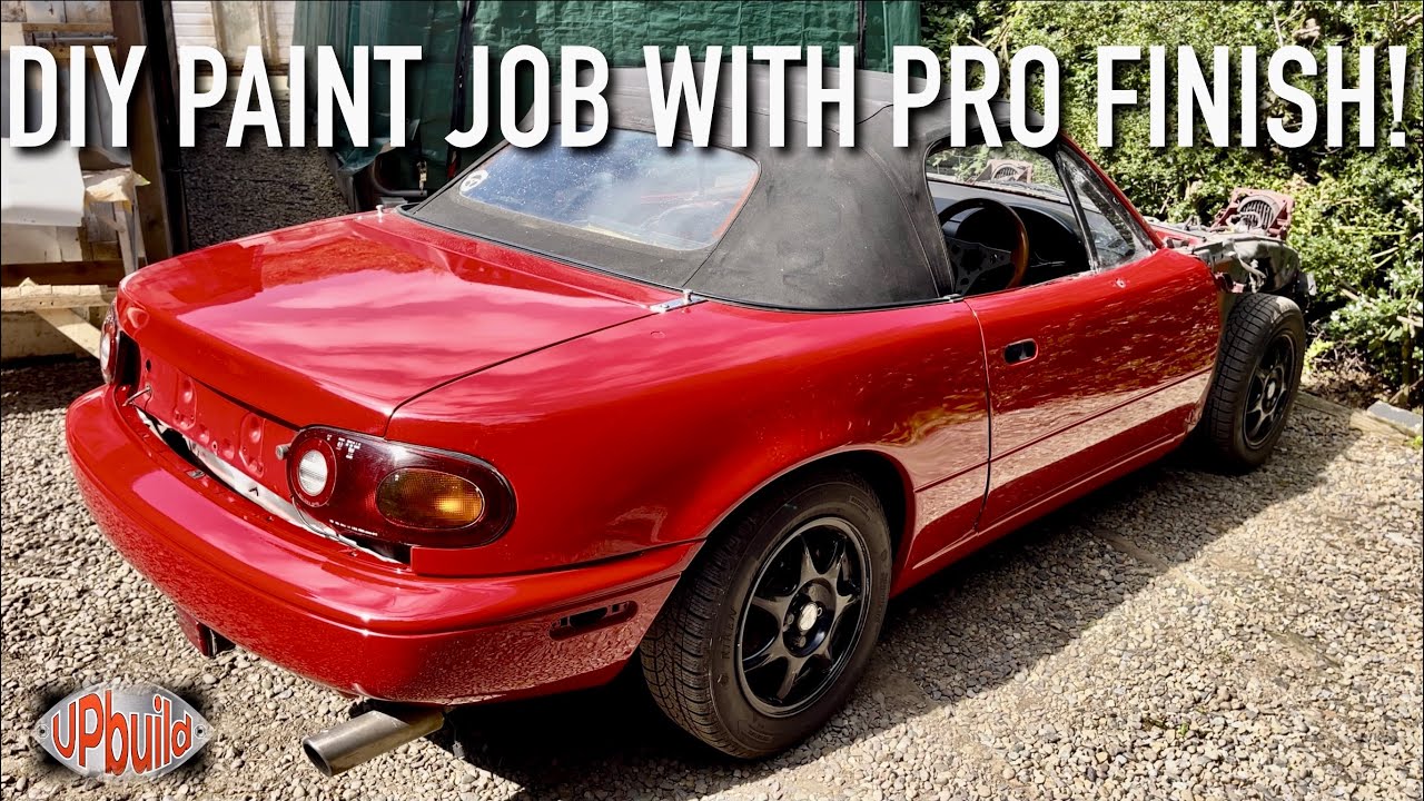 Mazda Mx5 | DIY PROFESSIONAL PAINT JOB | All The Tips and Tricks You ...