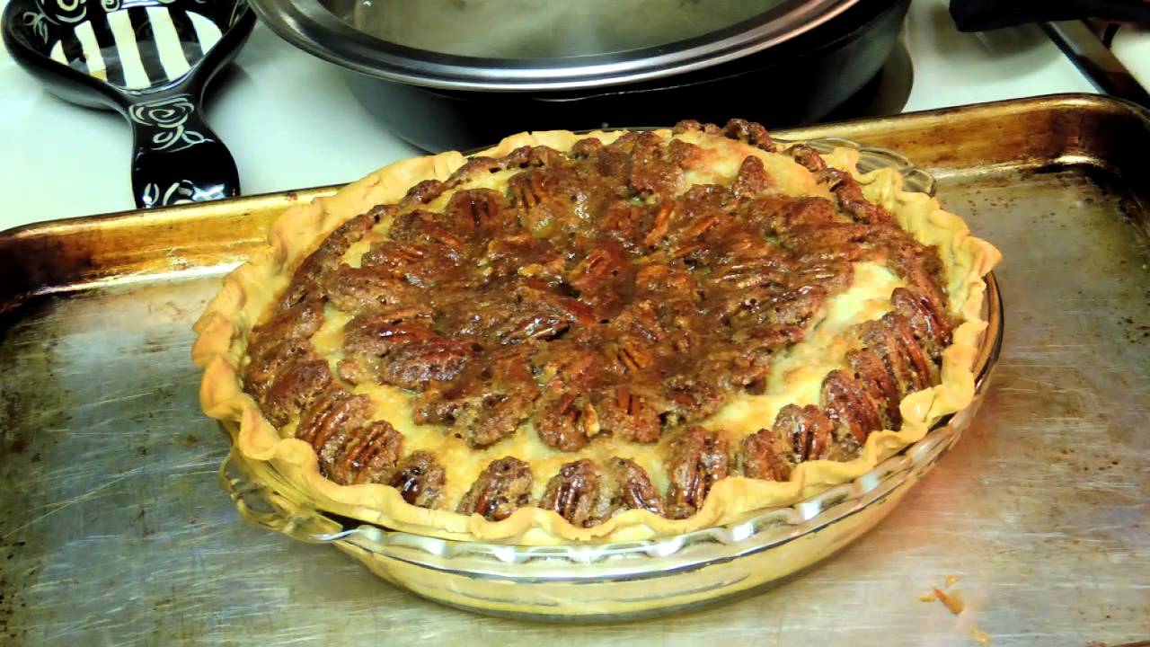 My Very First Buttermilk Pecan Pie - YouTube