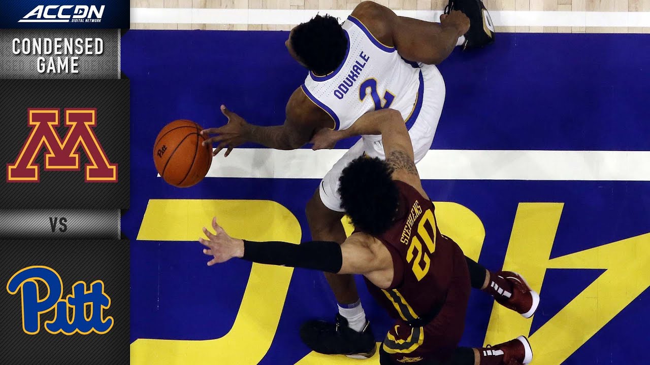 Minnesota vs. Pitt Condensed Game | 2021-22 ACC Men’s Basketball - YouTube