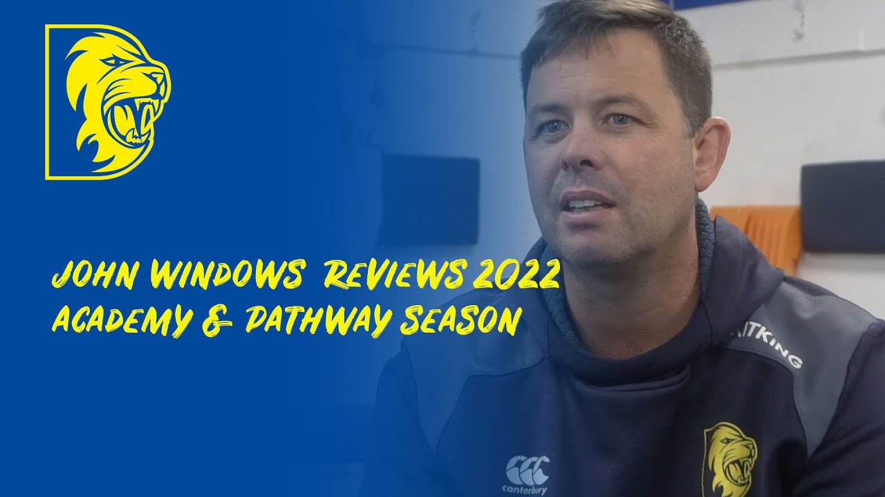 John Windows reviews 2022 Academy and pathway season - YouTube