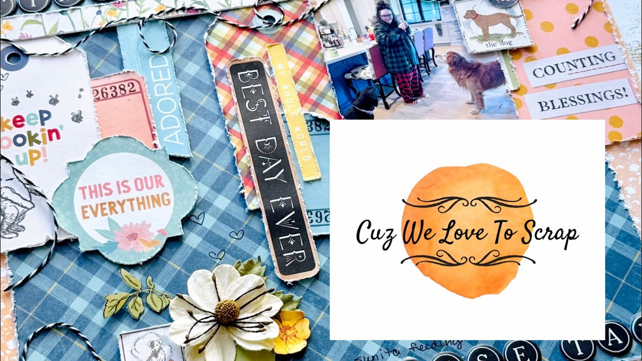 Easy & Beautiful Scrapbook Page Using a Kit! Perfect for Any Memory ...