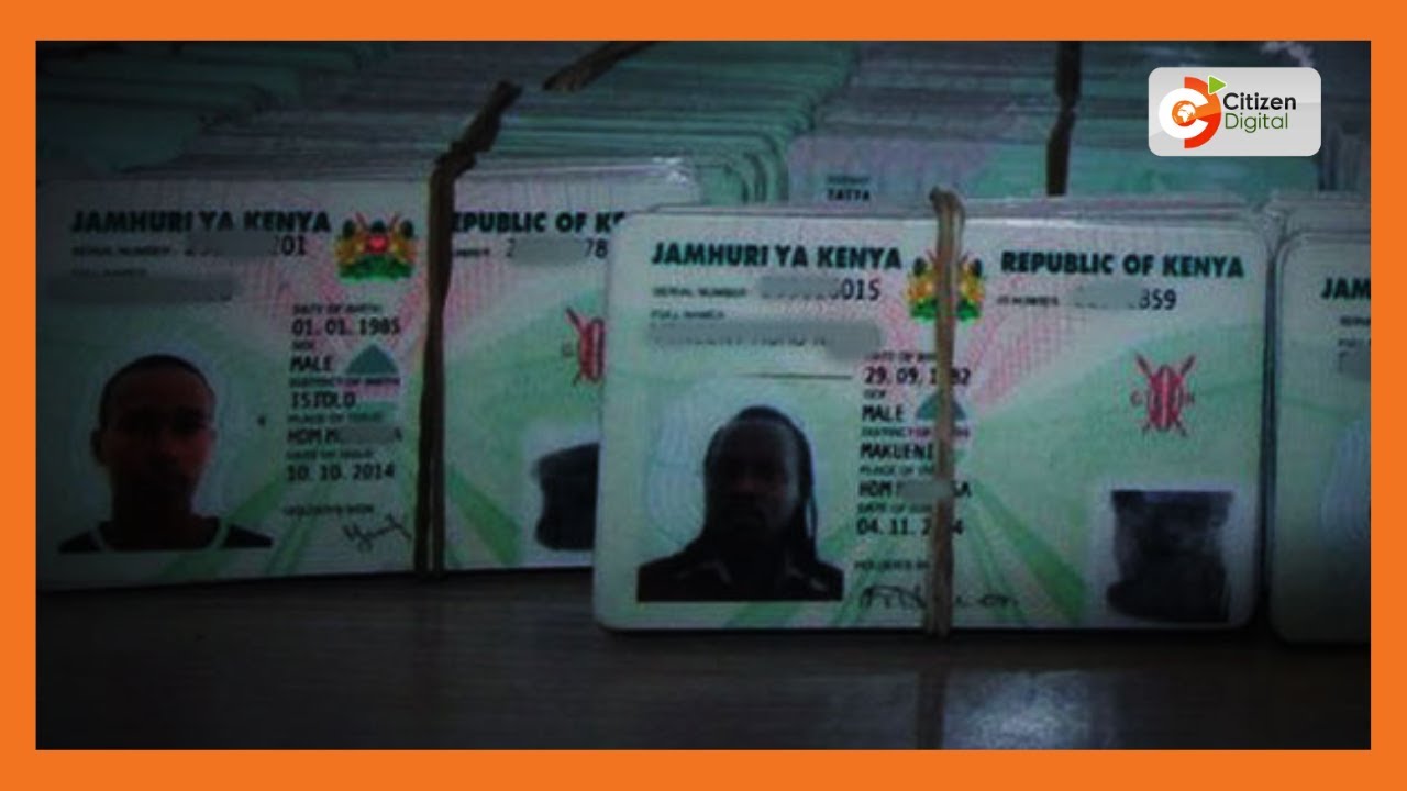 Government adopts 24hr printing of national ID cards - YouTube