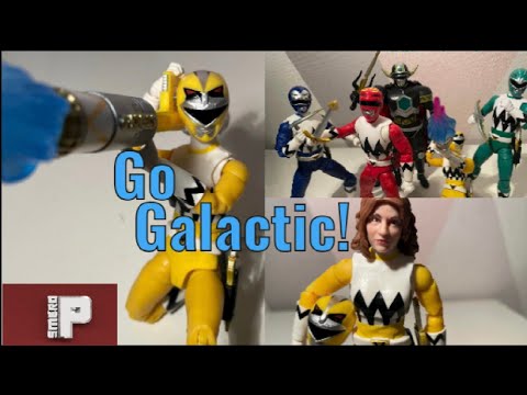Power Rangers Lost Galaxy Yellow Ranger Action figure review # ...