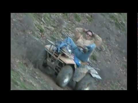 4 wheeling and uphill fun - YouTube