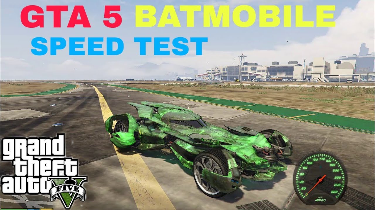 GTA 5 : BATMOBILE || MEASURING TOP SPEED || 2020 - YouTube