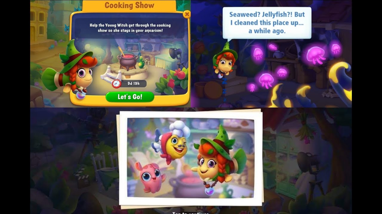 Fishdom Story Events Cooking Show Update on First May 2021 - YouTube