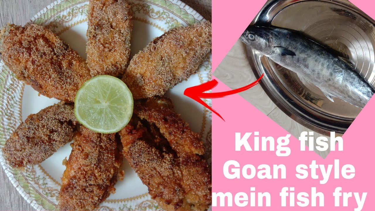 Goan style King fish fry recipe, fish fry recipe, Goan fish fry, How to ...