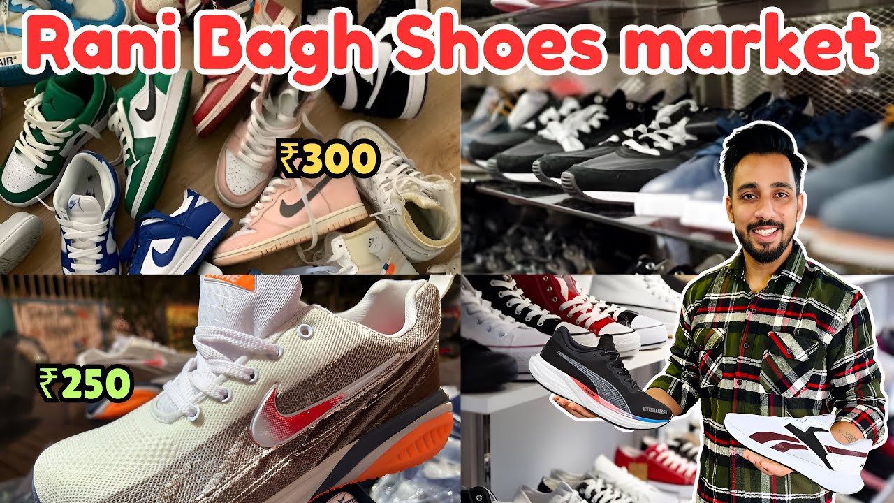 Rani Bagh shoes market | cheapest shoes market in Rani Bagh | Delhi ...
