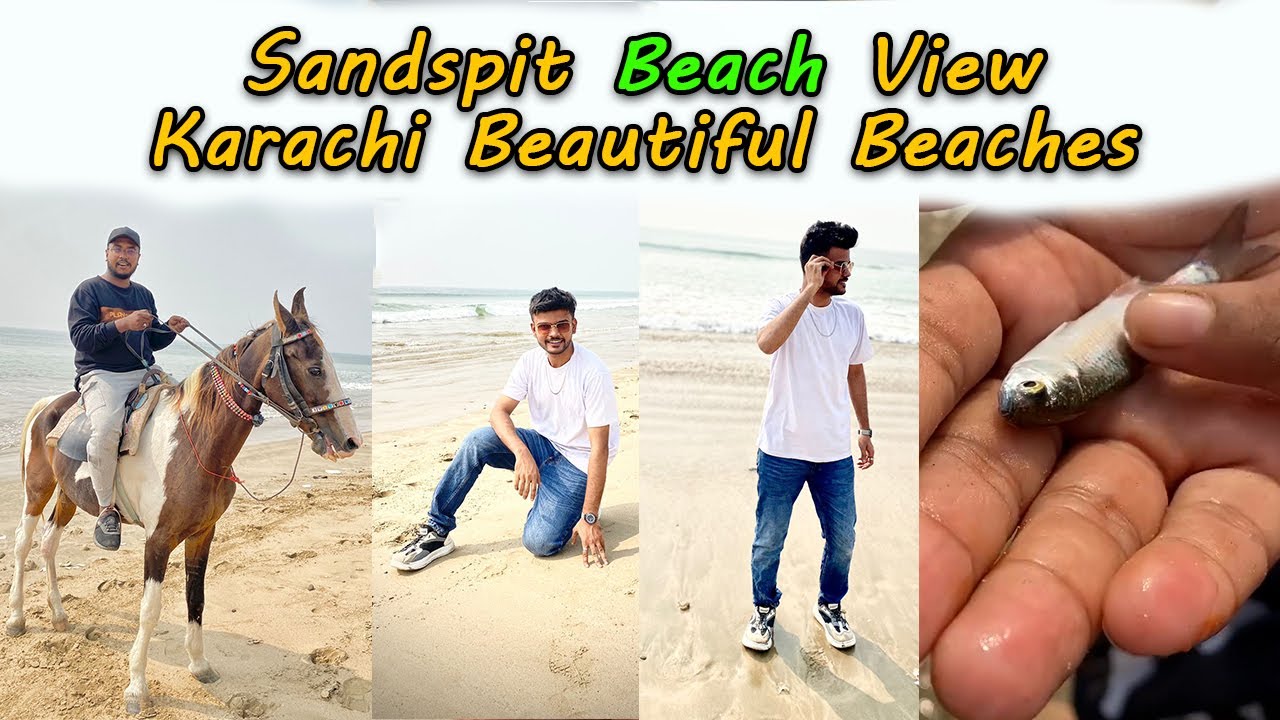 Sandspit Beach View |Karachi Beautiful Beaches | Sandspit Road ...