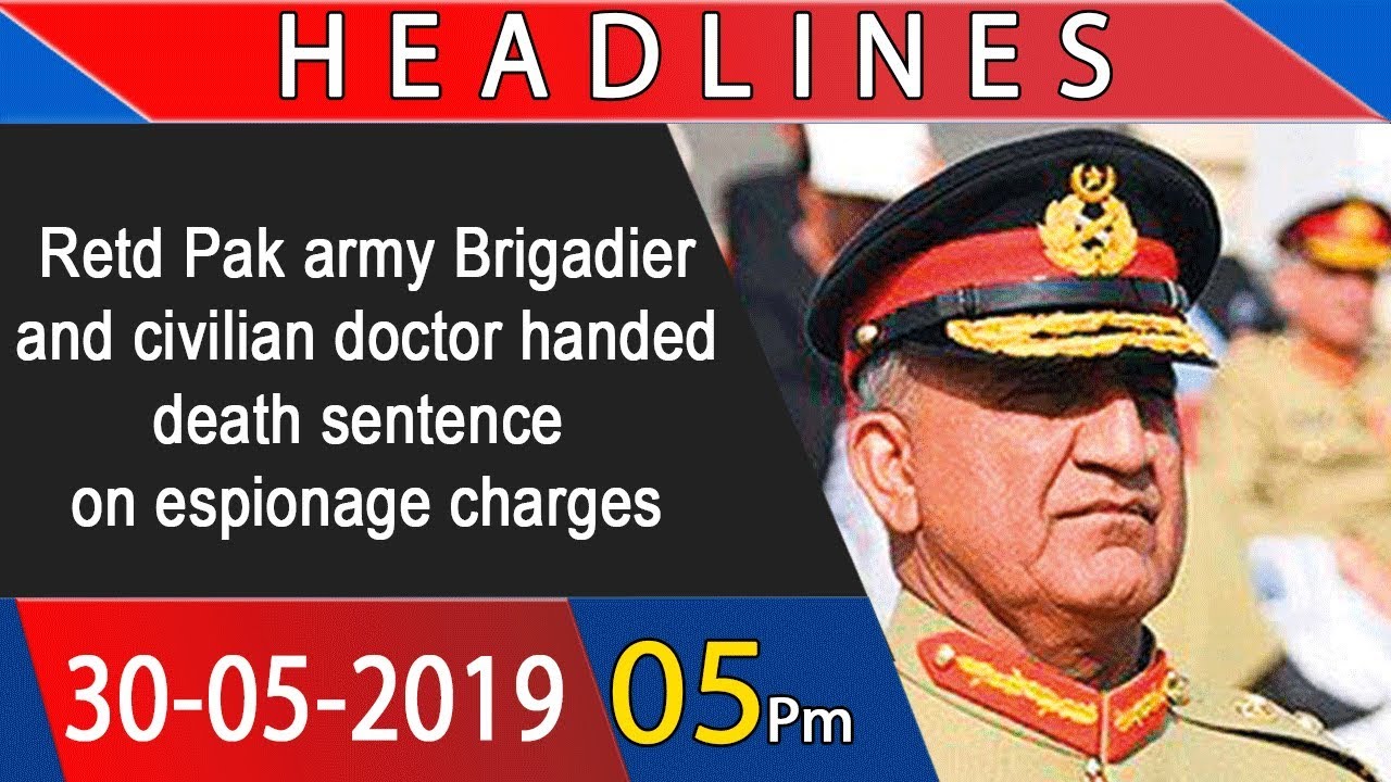 Headlines | 5:00 PM | 30 May 2019 | 92NewsHDUK - YouTube