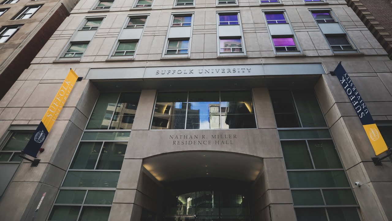 Suffolk Sights: Nathan R. Miller Residence Hall - YouTube