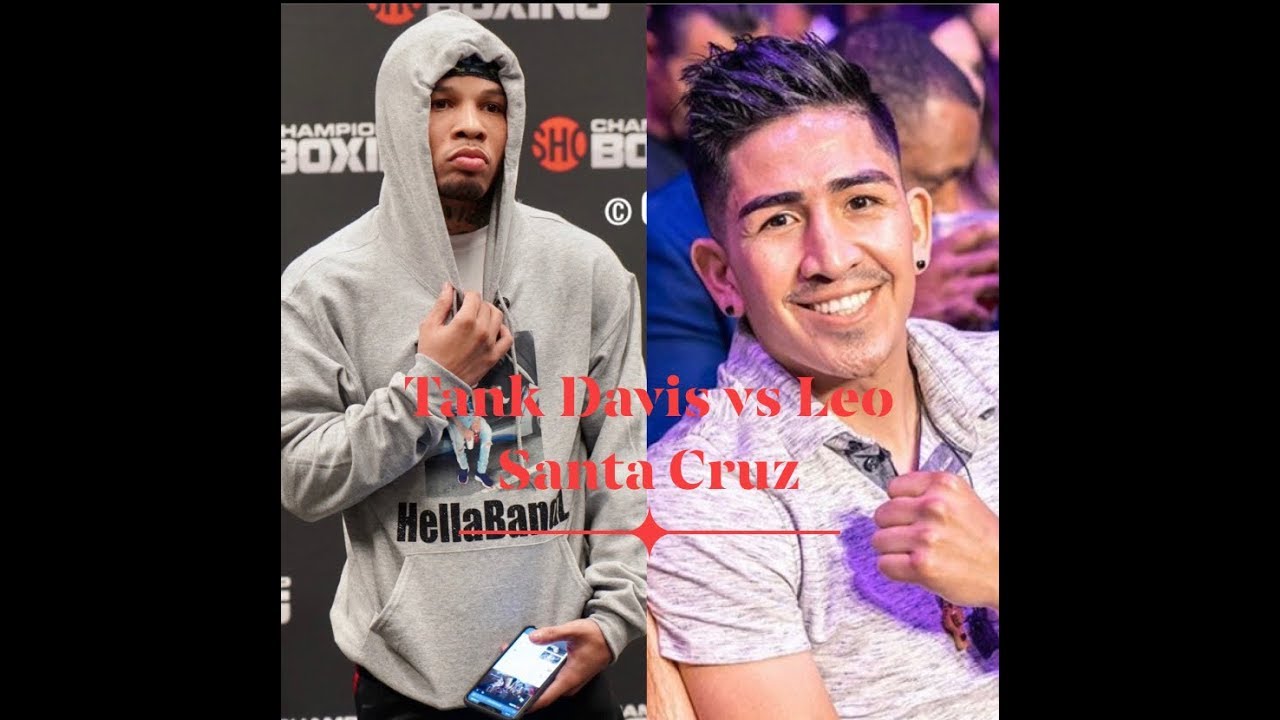 Gervonta Tank Davis vs Leo Santa Cruz Pay Per View - YouTube