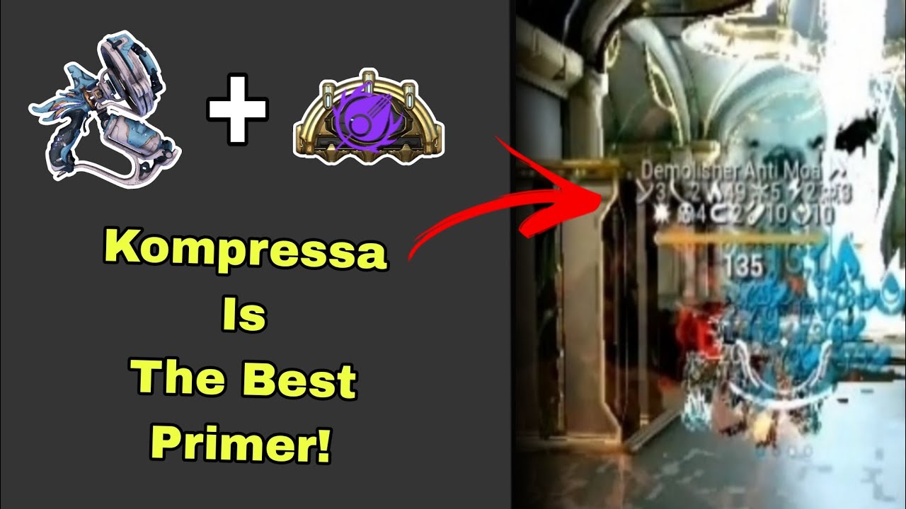 Kompressa Is The Best Primer with Secondary Encumber! | Warframe - YouTube