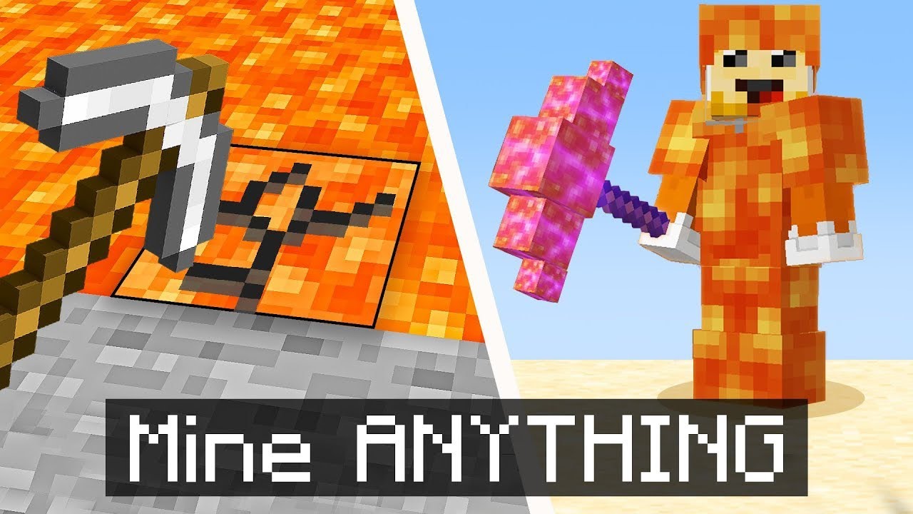 Minecraft | But You Can Mine Anything - YouTube