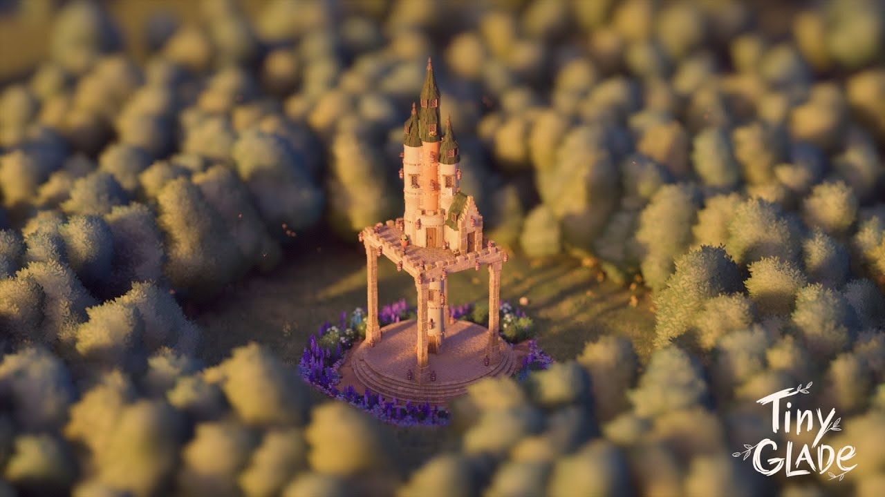 A Tiny Glade Tower | A Cozy Showcase | #TinyGlade #CozyGames #Gaming ...
